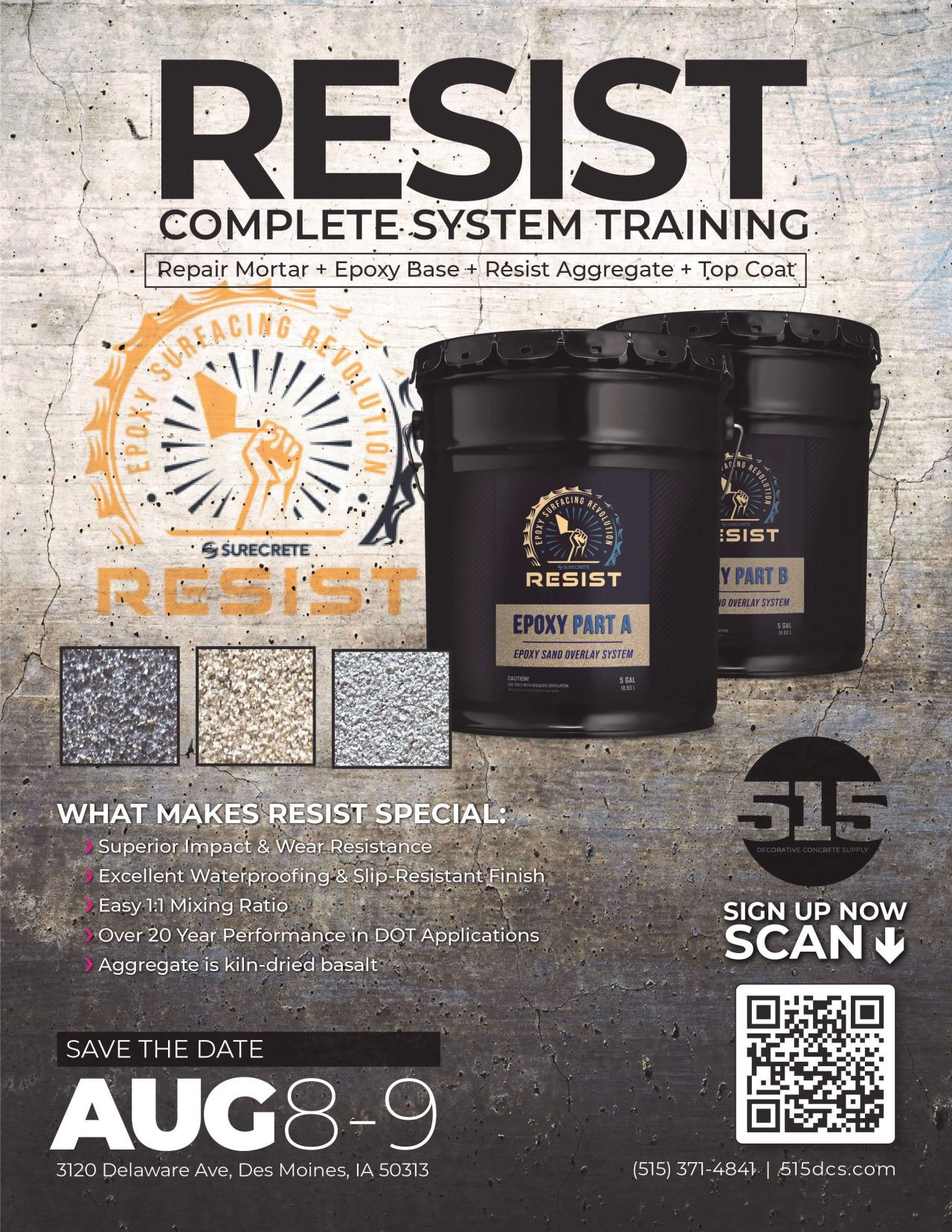 Resist Training | 515 DCS